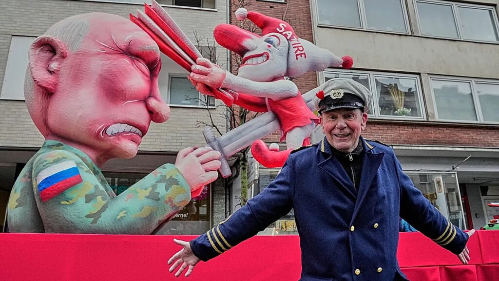 Deutscher Künstler von russischem Gericht wegen Verspottung Putins auf ...