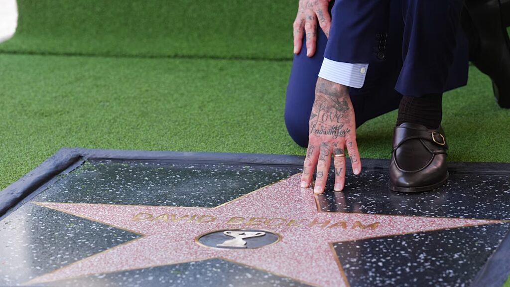 David Beckham erhält Stern auf dem Hollywood Walk of Fame - The ...